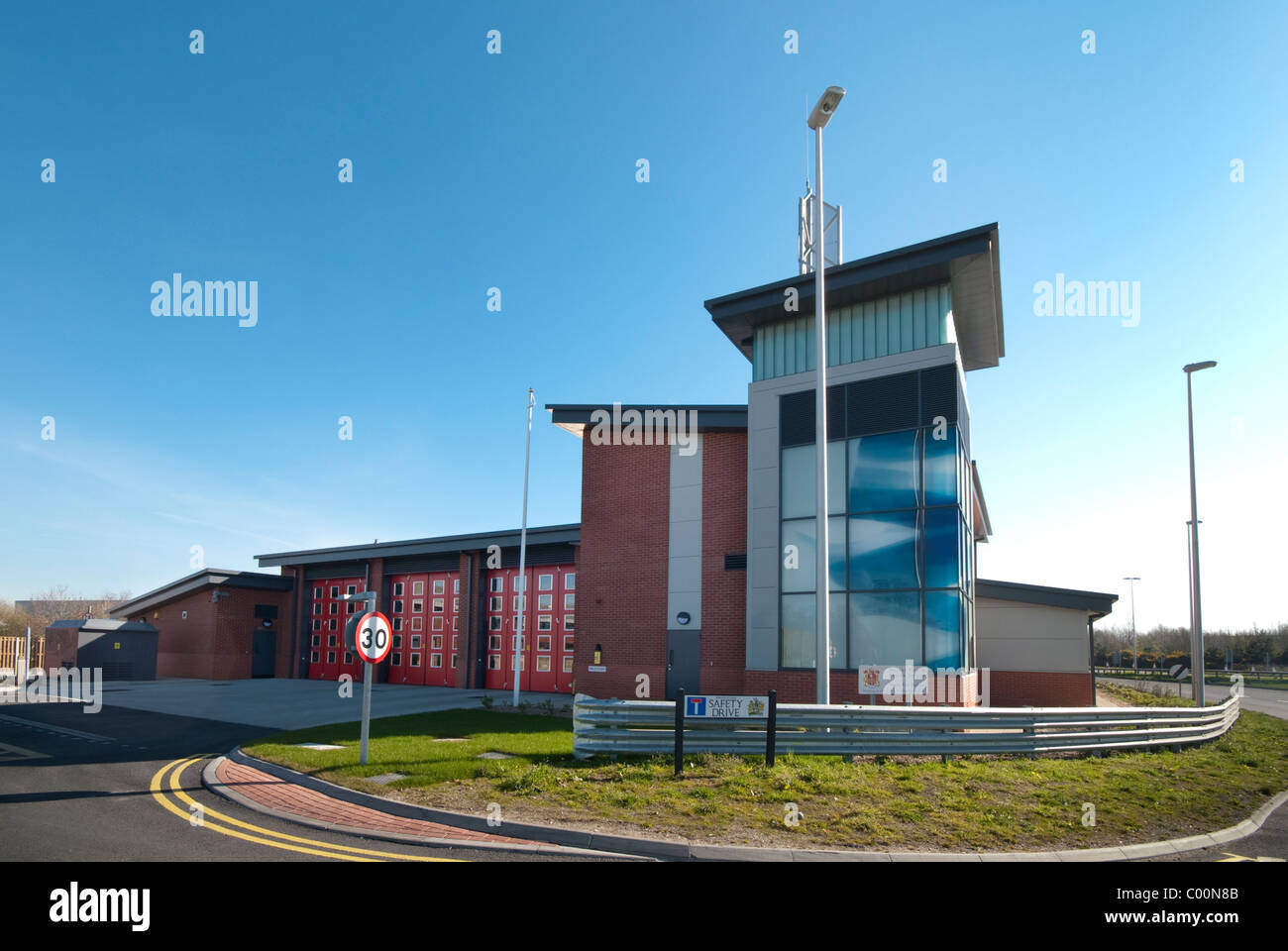 Marshes End Fire Station, Dorset Fire and Rescue Service, Poole ...