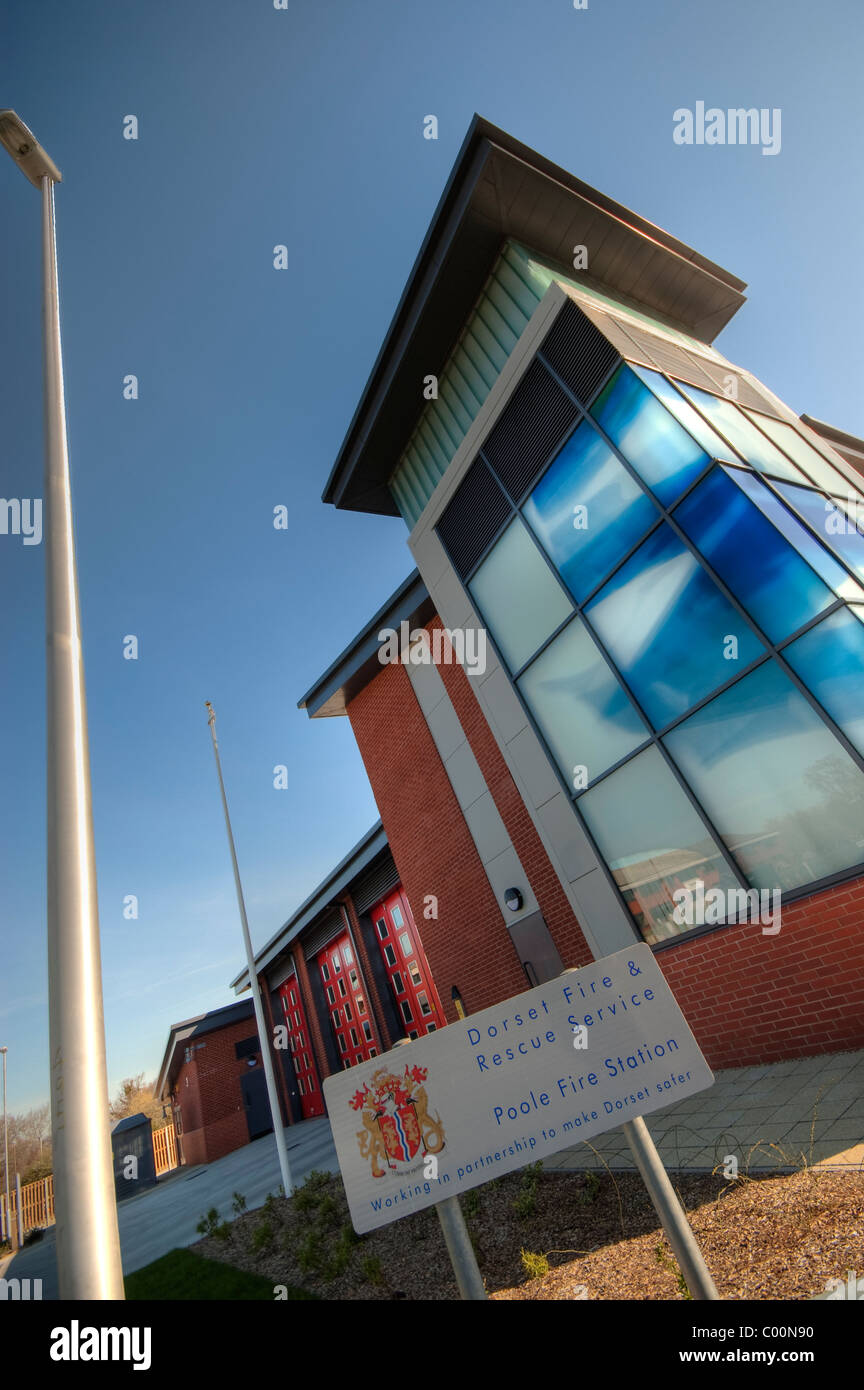 Marshes End Fire Station, Dorset Fire and Rescue Service, Poole ...
