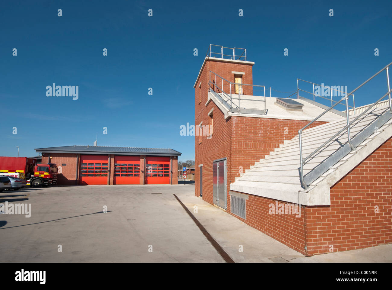 Marshes End Fire Station, Dorset Fire and Rescue Service, Poole ...