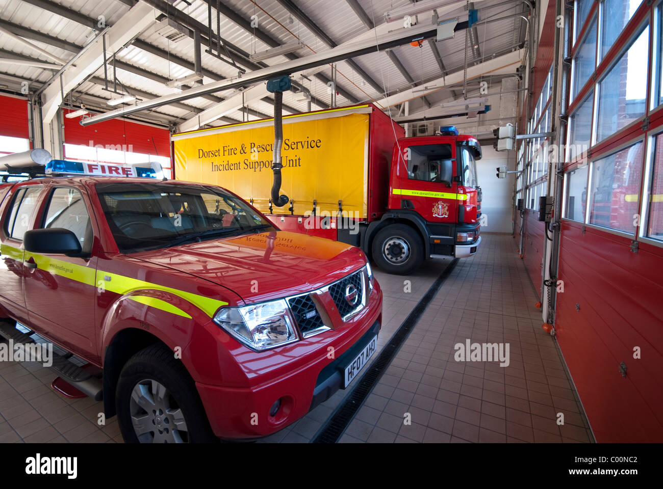 Marshes End Fire Station, Dorset Fire and Rescue Service, Poole fire ...