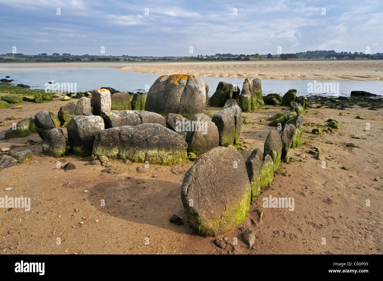 Neolithic tomb / gallery grave / passage grave of Guinirvit, Bay of ...