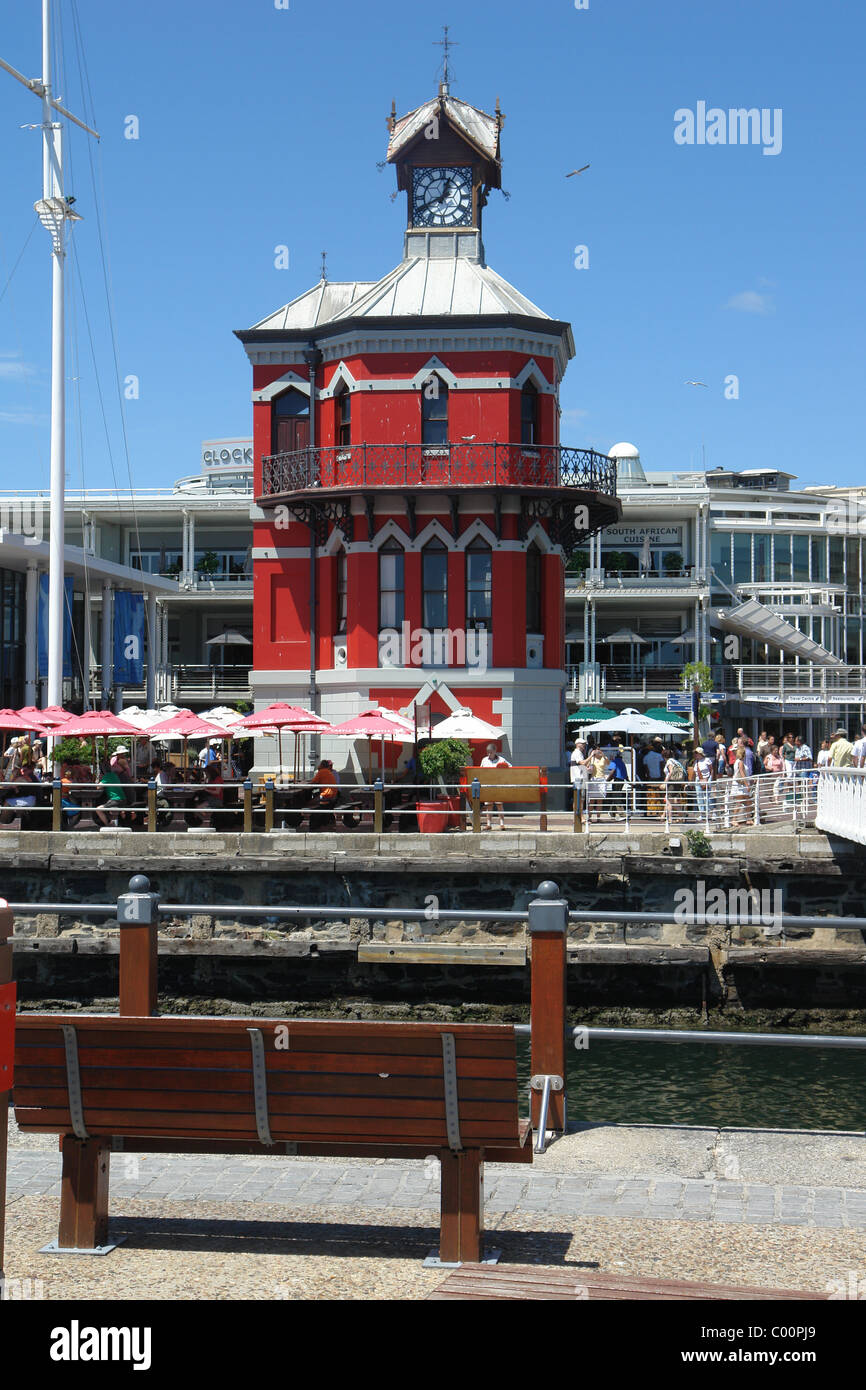 Clock Tower at Cape Town waterfront Stock Photo - Alamy