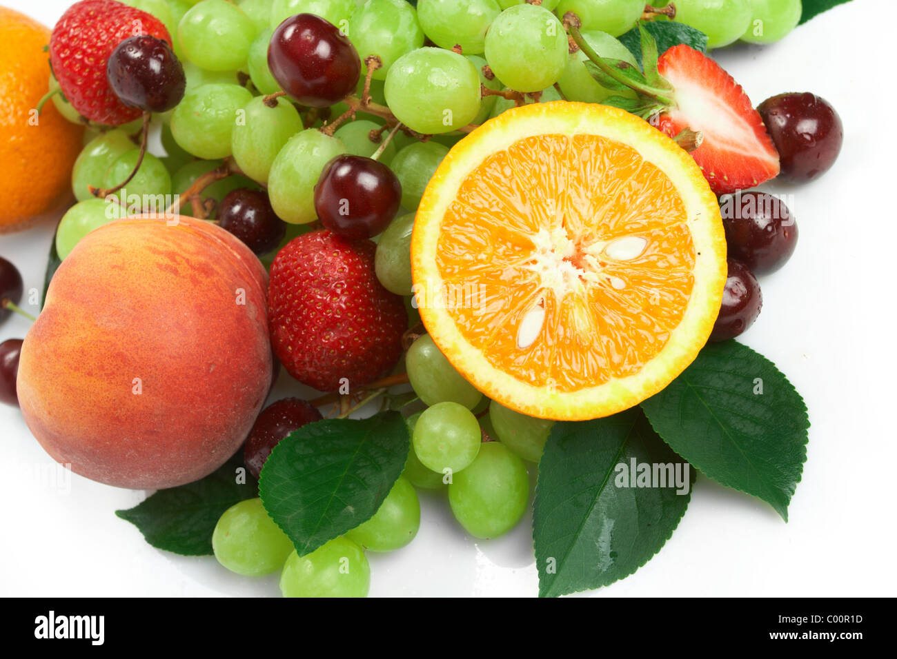 Still-life of fresh fruit Stock Photo - Alamy