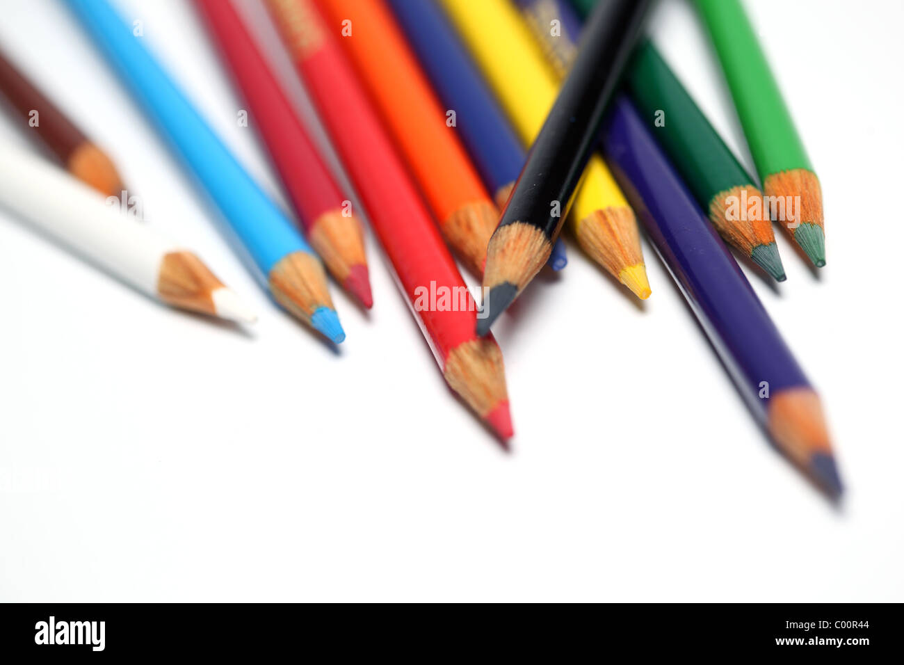 Education concept with pencils Cut Out Stock Images & Pictures - Alamy
