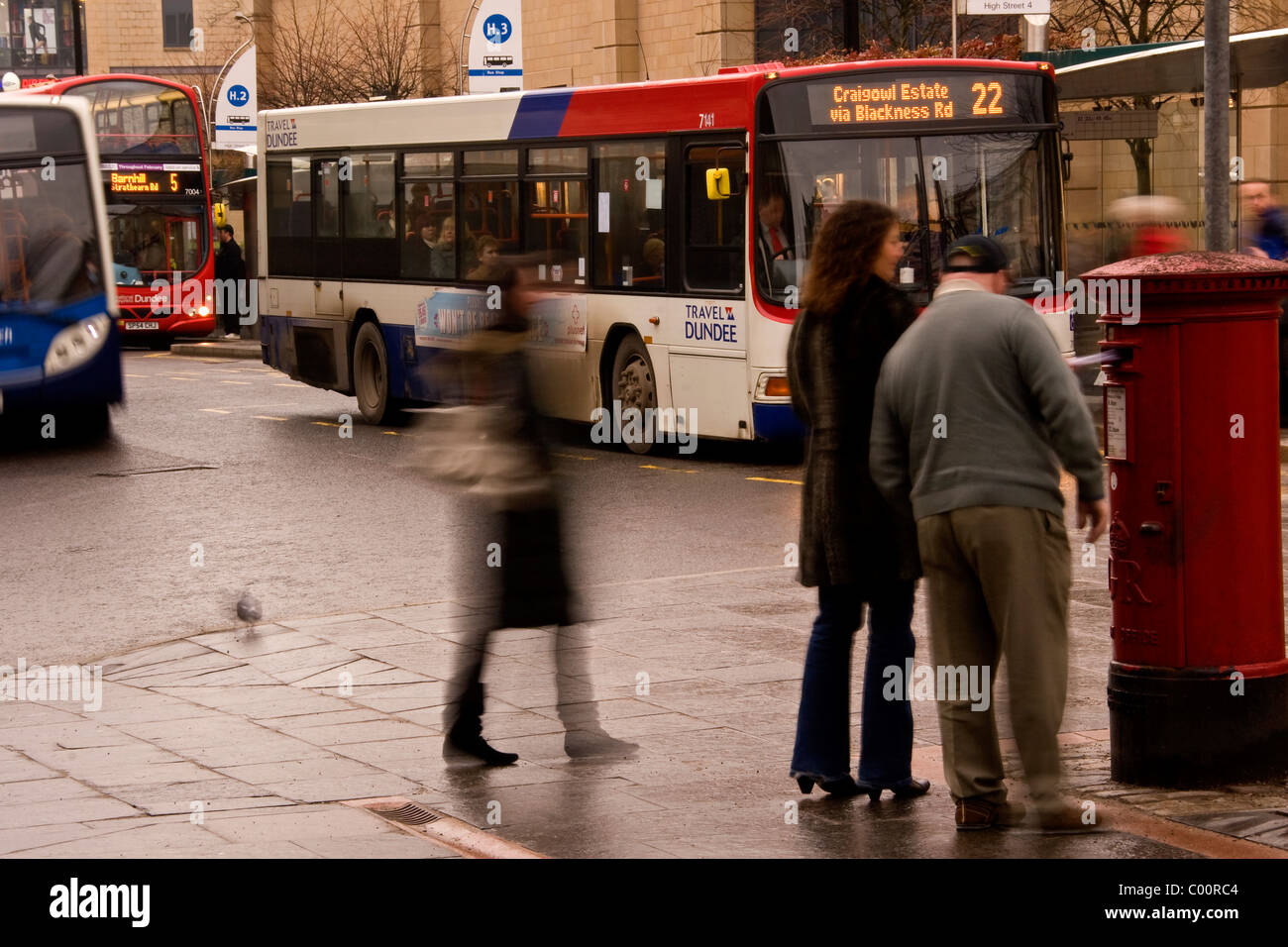 Royal mail post bus hi-res stock photography and images - Alamy