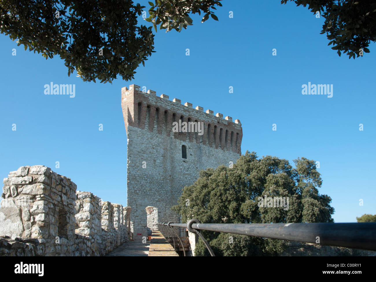 Castiglione del Lago on Trasimeno lakeside - the Medieval castle ...