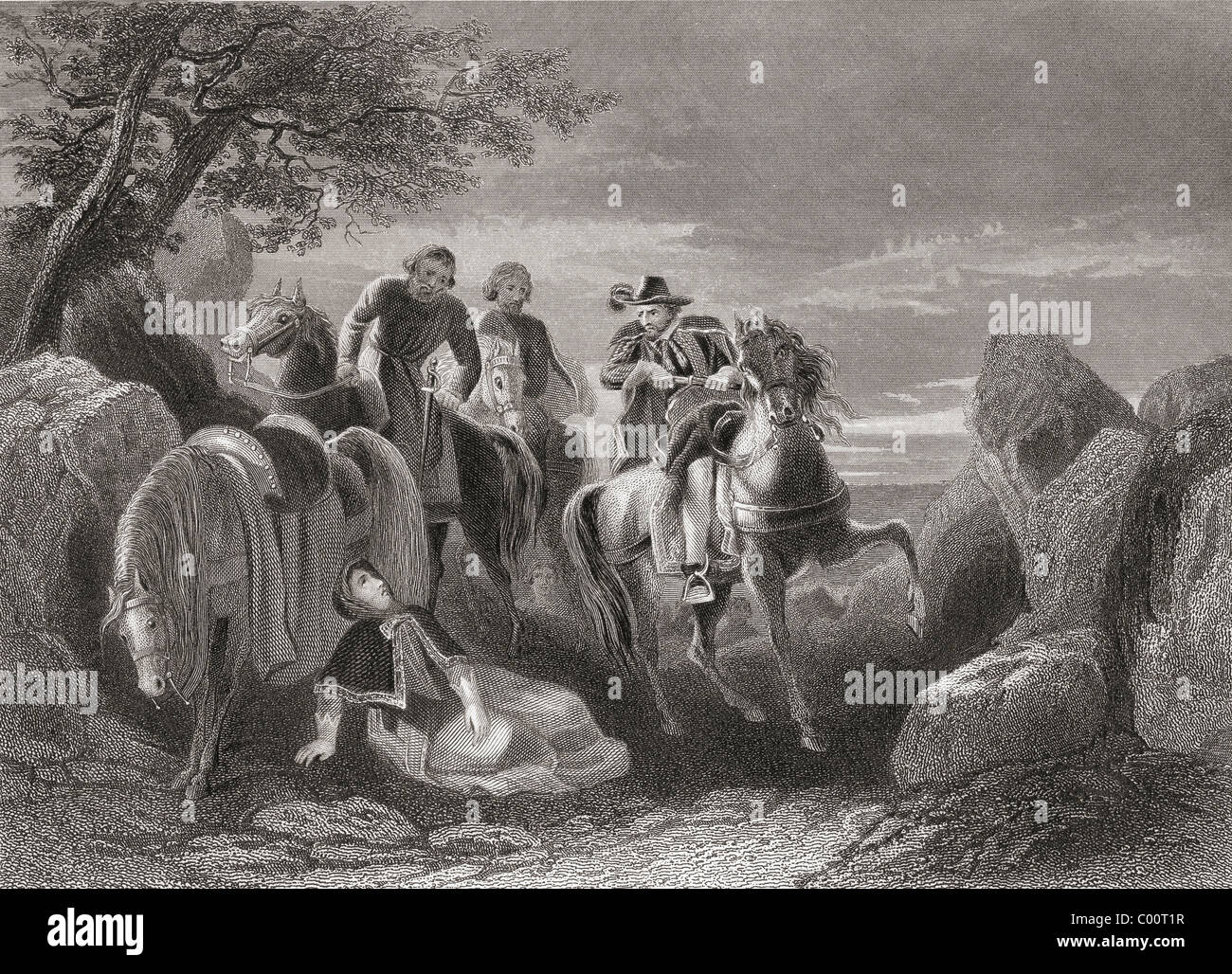 The Flight of the Earl of Tyrone, 1607. Aodh Mor O' Neill, Hugh The ...