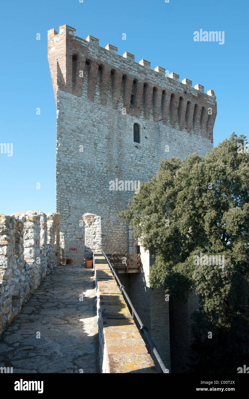 Castiglione del Lago on Trasimeno lakeside - the Medieval castle ...
