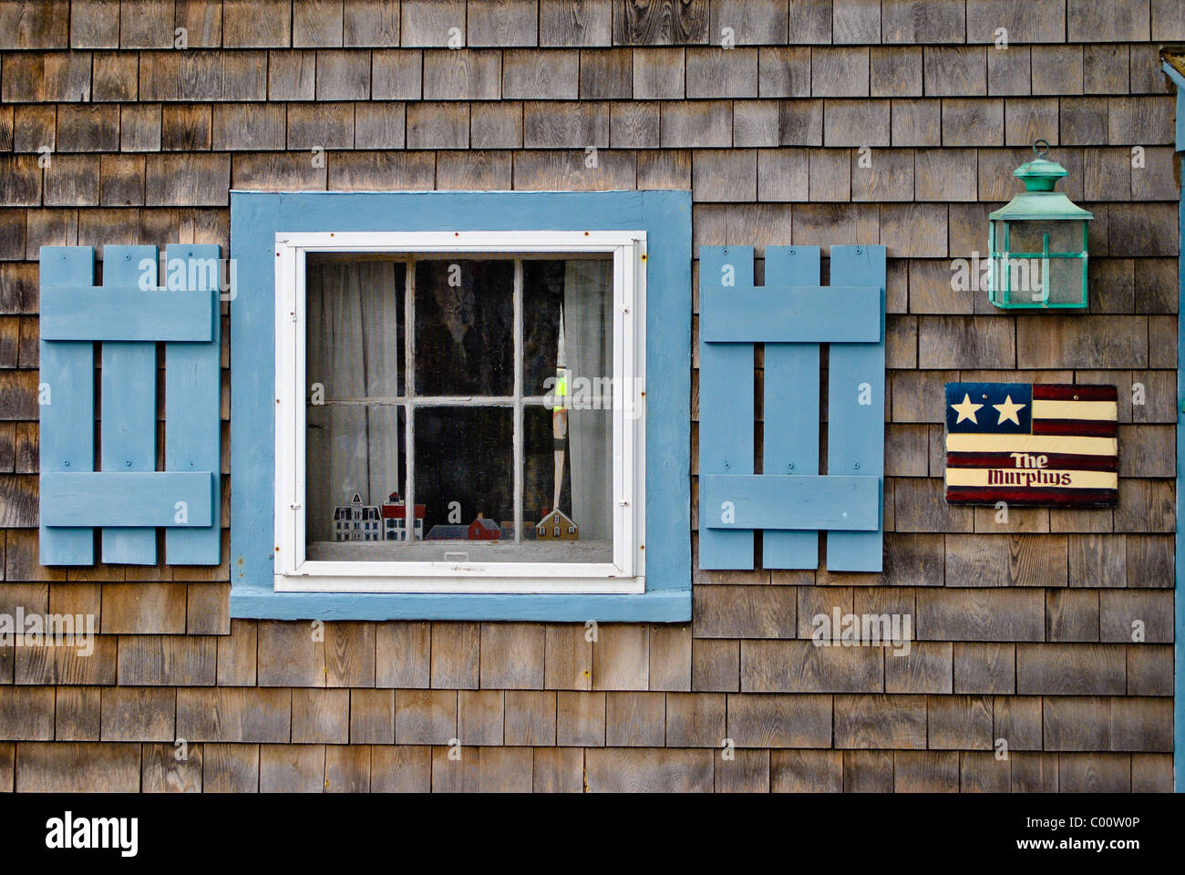 A window of the old house Stock Photo - Alamy