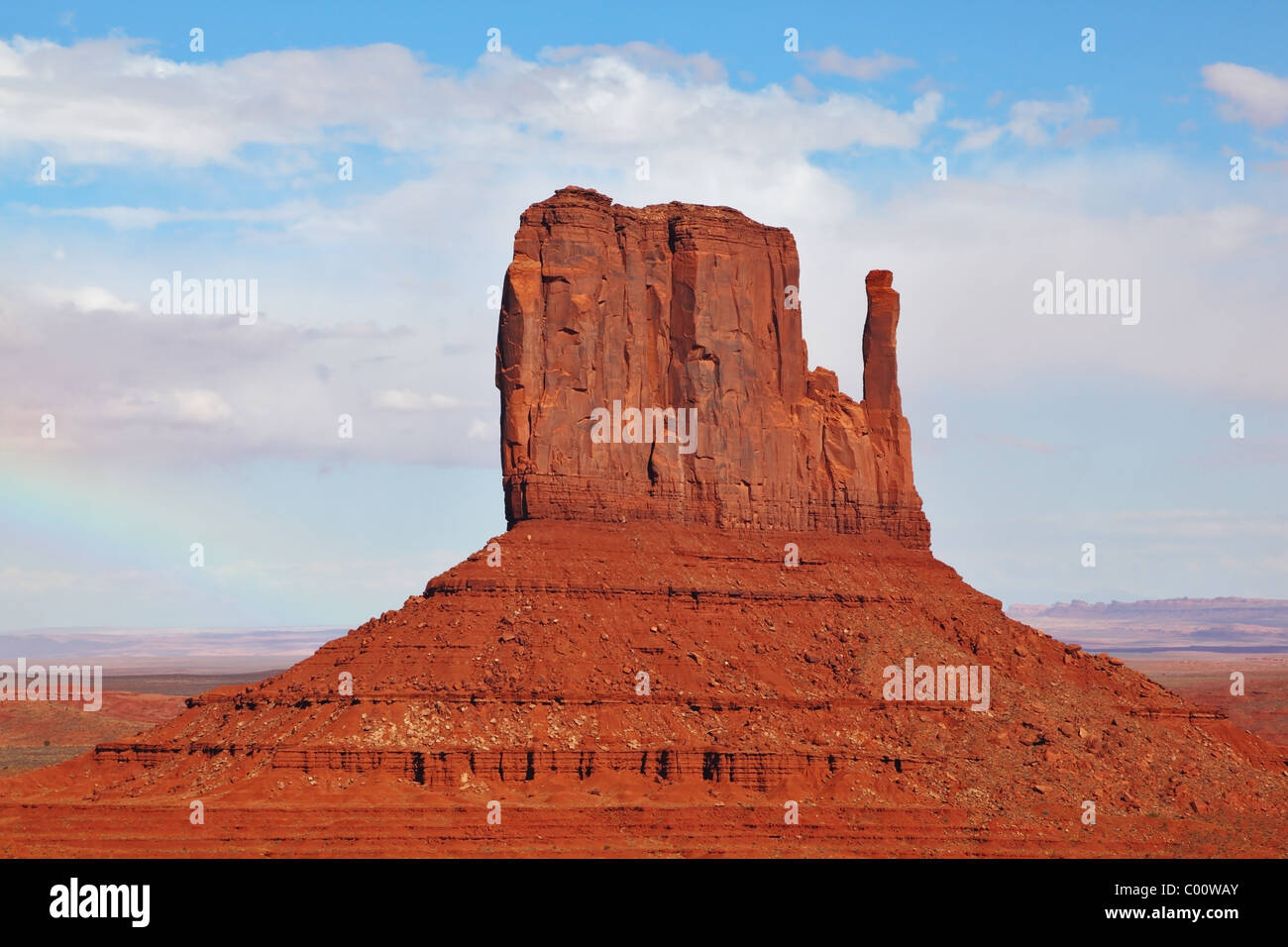 The famous "Mittens" in Monument Valley Stock Photo - Alamy
