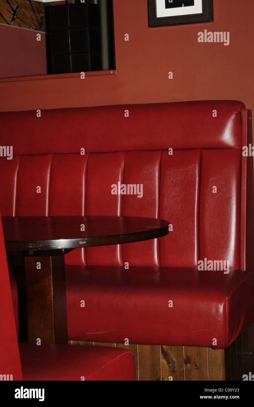 tables and chairs in restaurant Stock Photo - Alamy