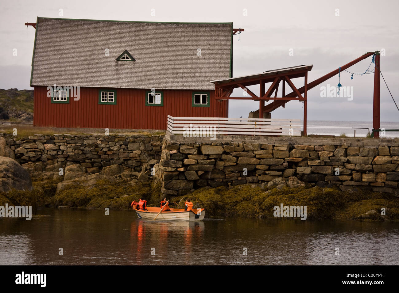 Sisimiut youngsters come to summer camp at the former fishing ...