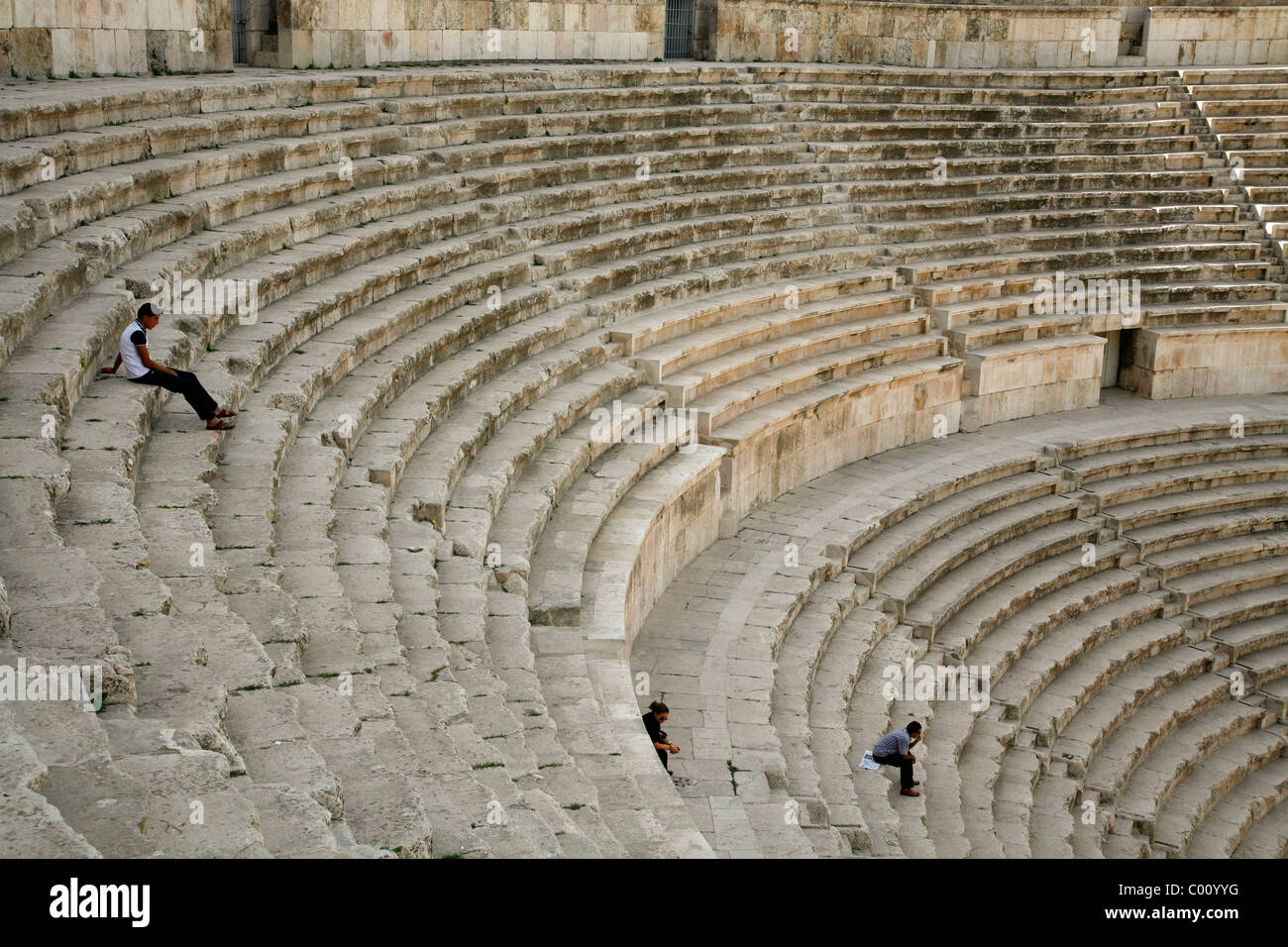 The Roman Theatre, Amman, Jordan Stock Photo - Alamy