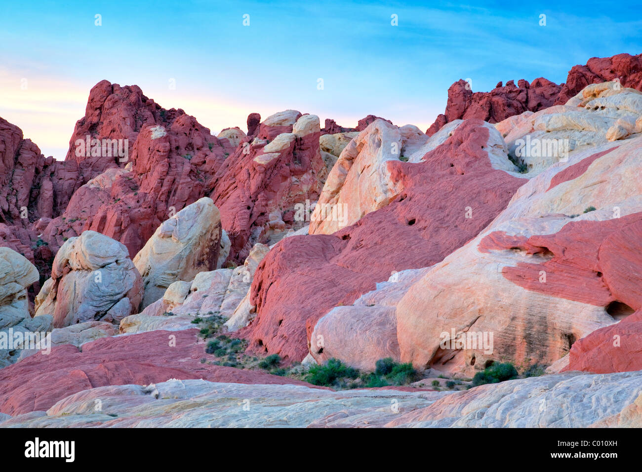 Sunrise over Valley of fire State Park, Nevada Stock Photo - Alamy