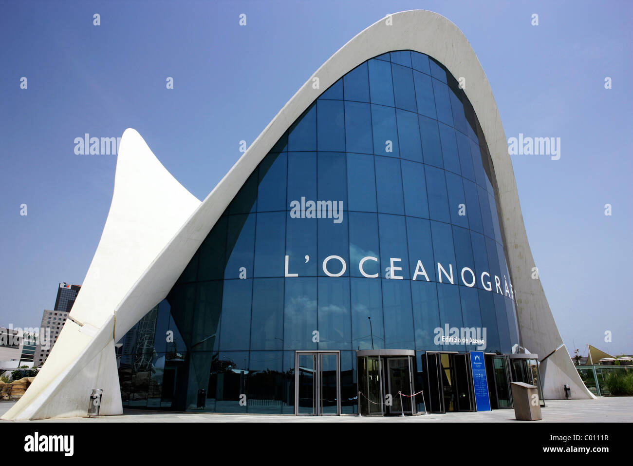 L'Oceanografic, City of Arts and Sciences, Valencia, Spain Stock Photo ...