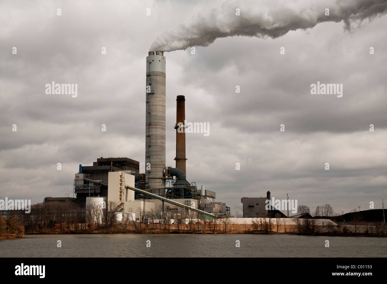 Coal fired power plant Stock Photo - Alamy