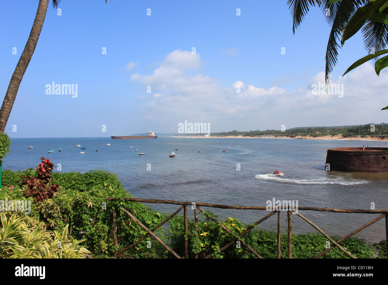 South Candolim Beach Goa Stock Photo - Alamy