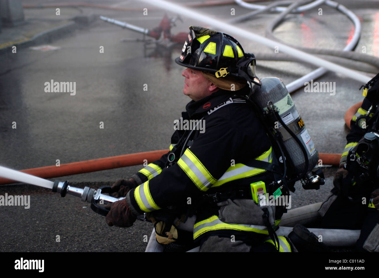Fireman Gear In Locker High Resolution Stock Photography and Images - Alamy