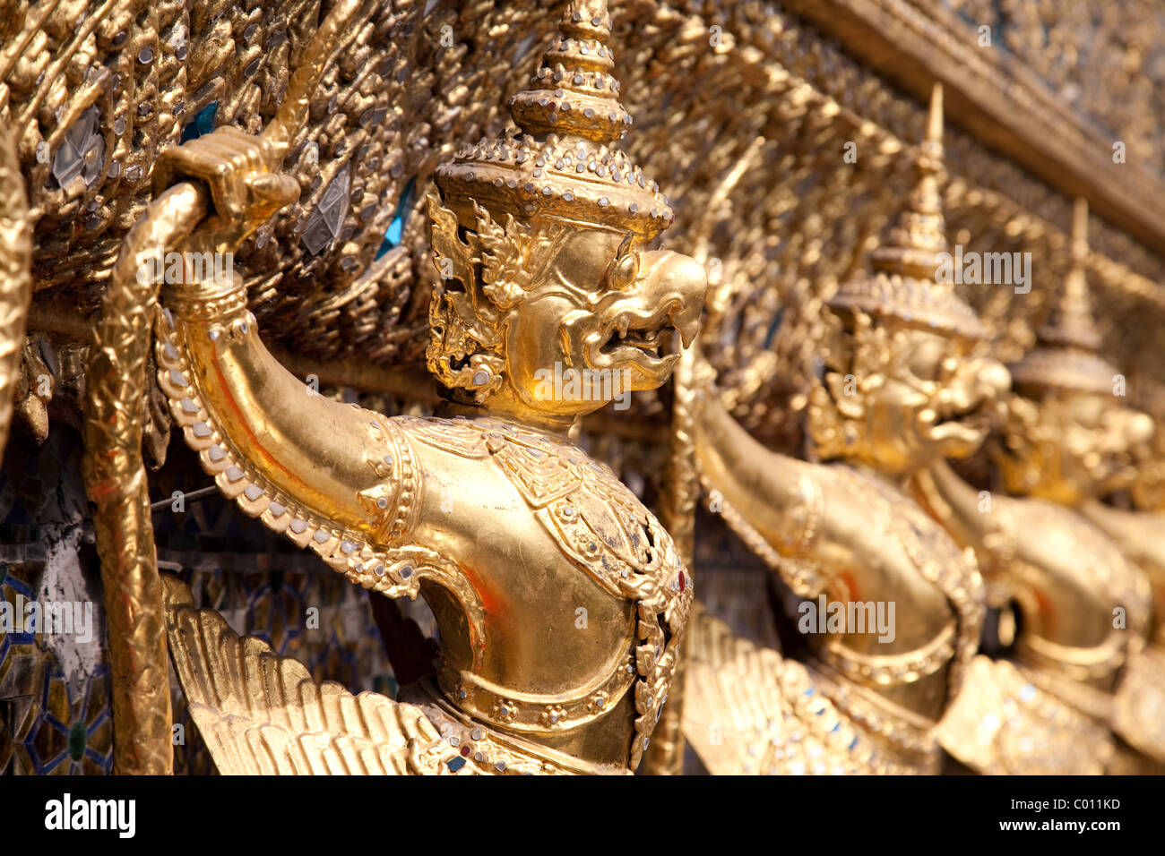 Garuda, King of the birds. Grand Palace, Bangkok, Thailand Stock Photo ...