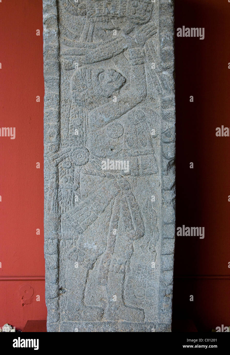 Guatemala. Estela. Maya culture Stock Photo - Alamy