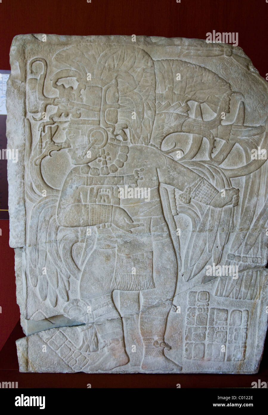 Guatemala. Estela. Maya culture Stock Photo - Alamy