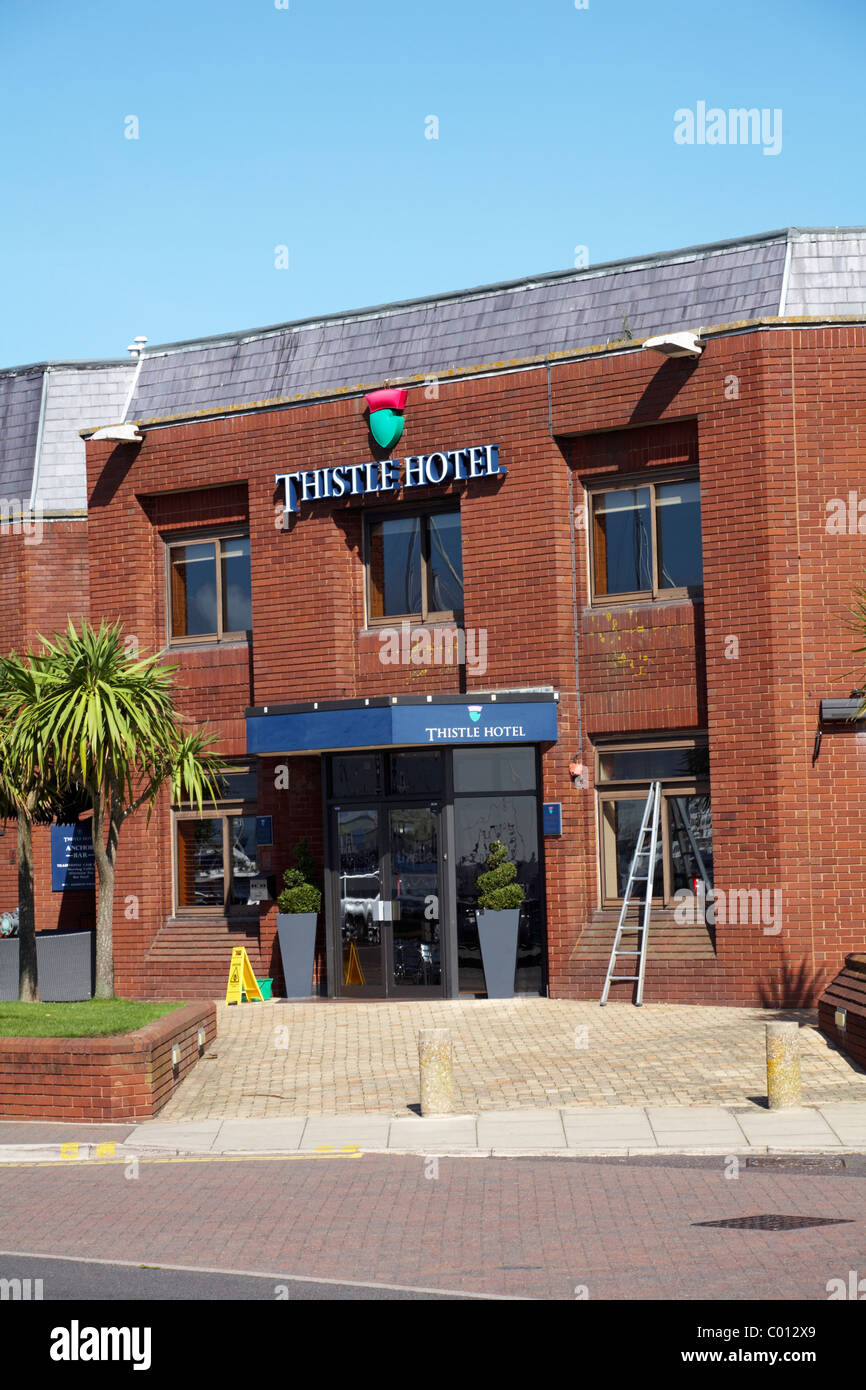 Thistle Hotel at Poole Quay, Poole, Dorset UK in August Stock Photo - Alamy