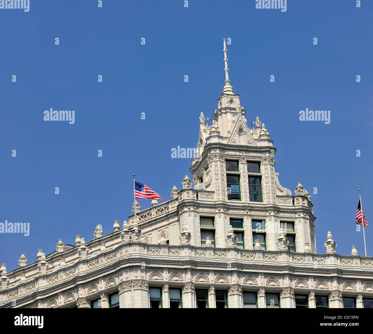 Wrigley Building, Chicago, Illinois, United States of America, USA ...