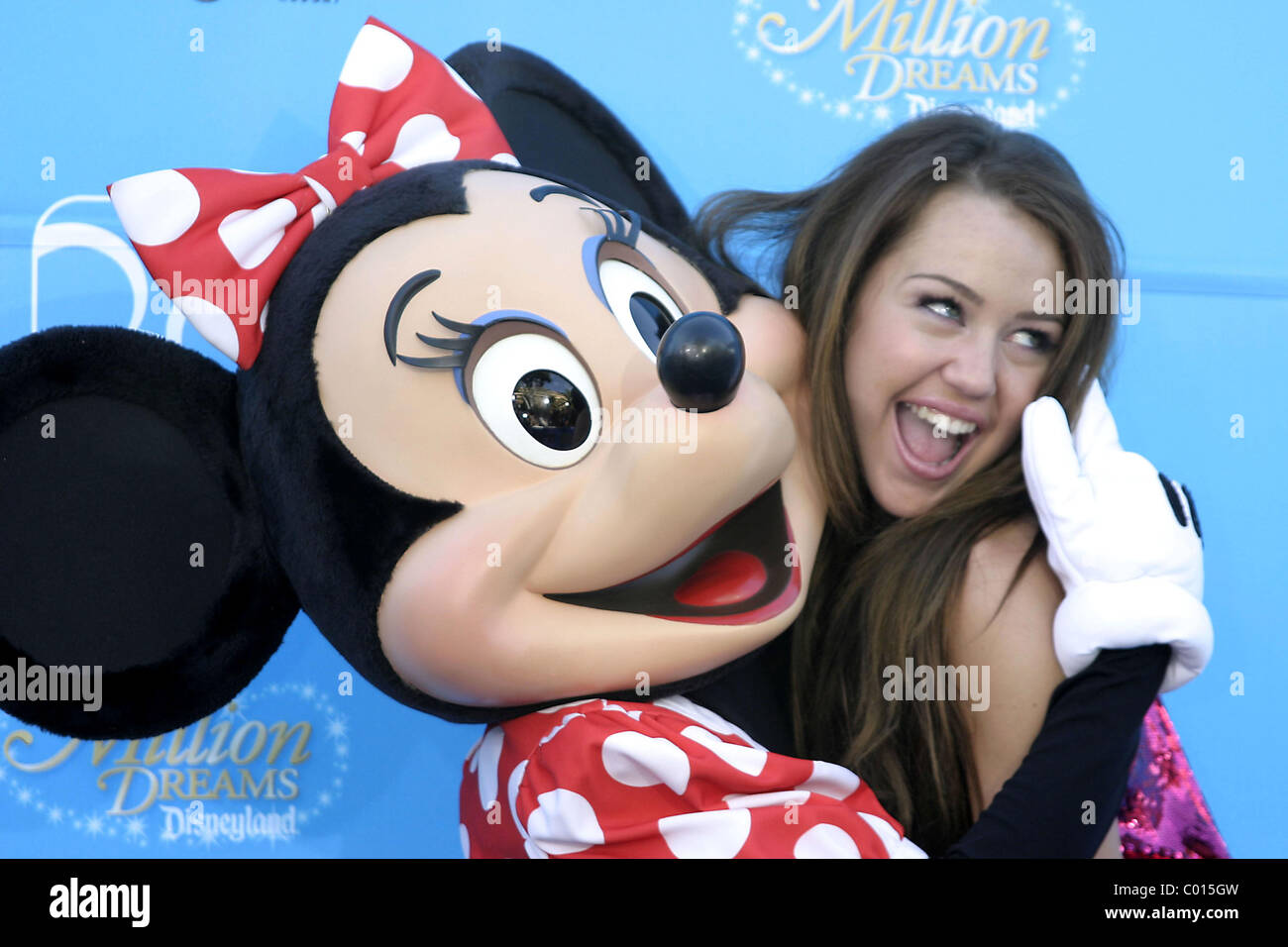 Minnie Mouse and Miley Cyrus "High School Musical 2" Premiere at AMC ...