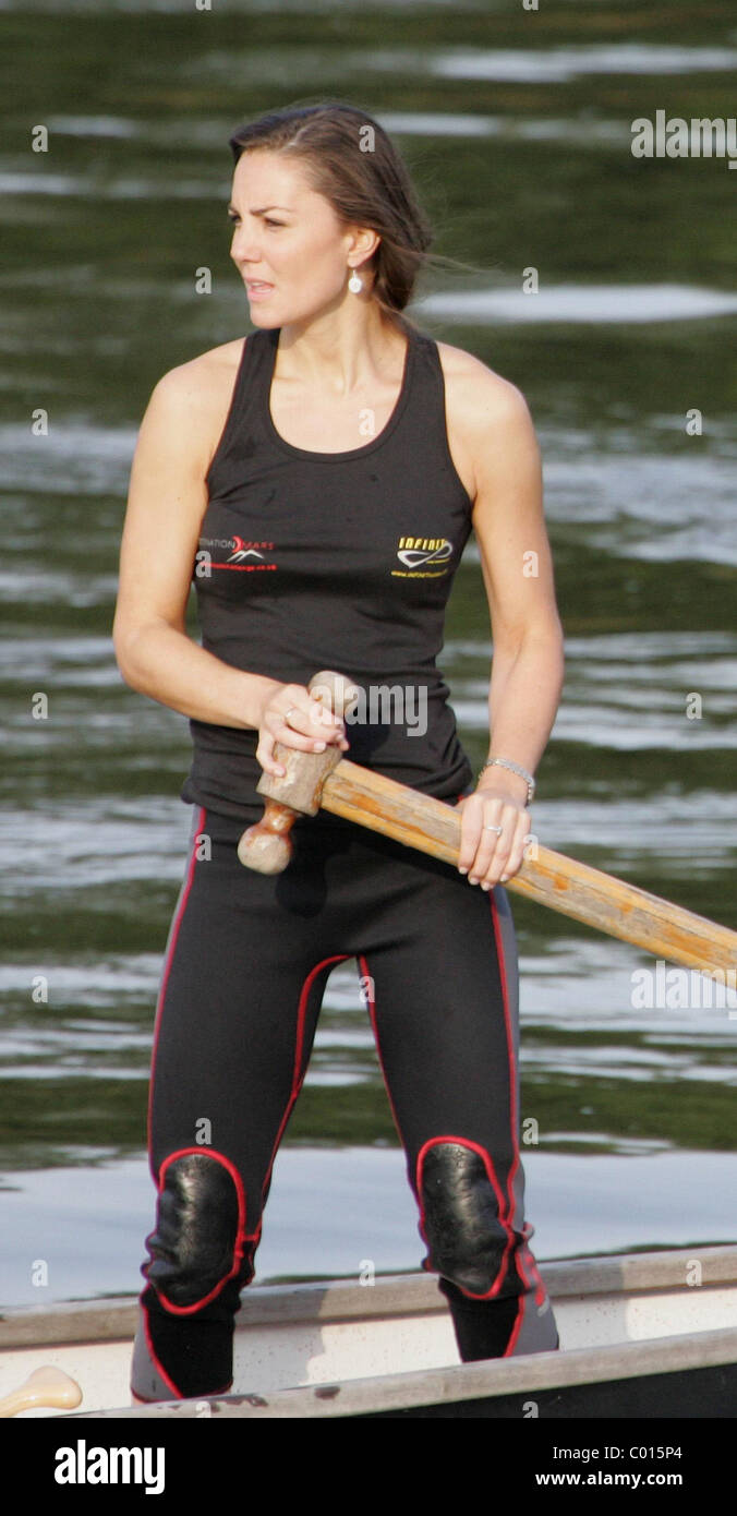 Kate Middleton training early this morning with the Sisterhood team who ...