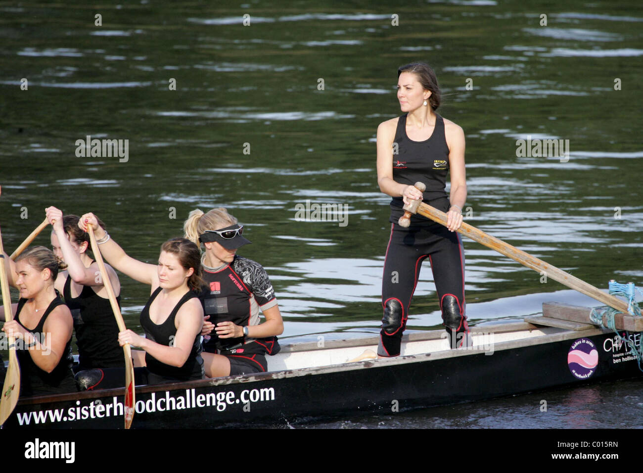 Kate middleton training sisterhood team hi-res stock photography and ...