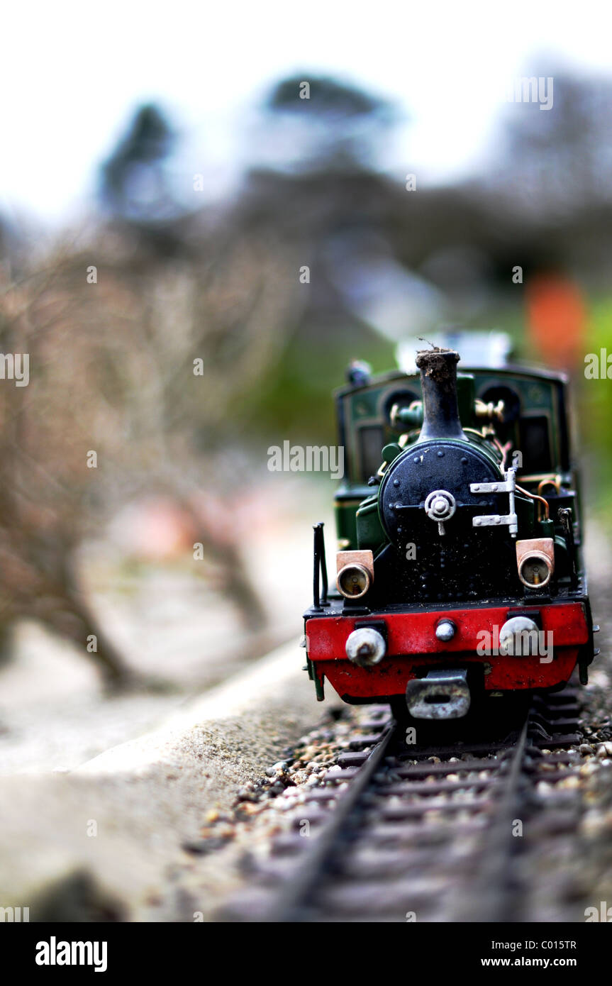 Miniature train hi-res stock photography and images - Alamy