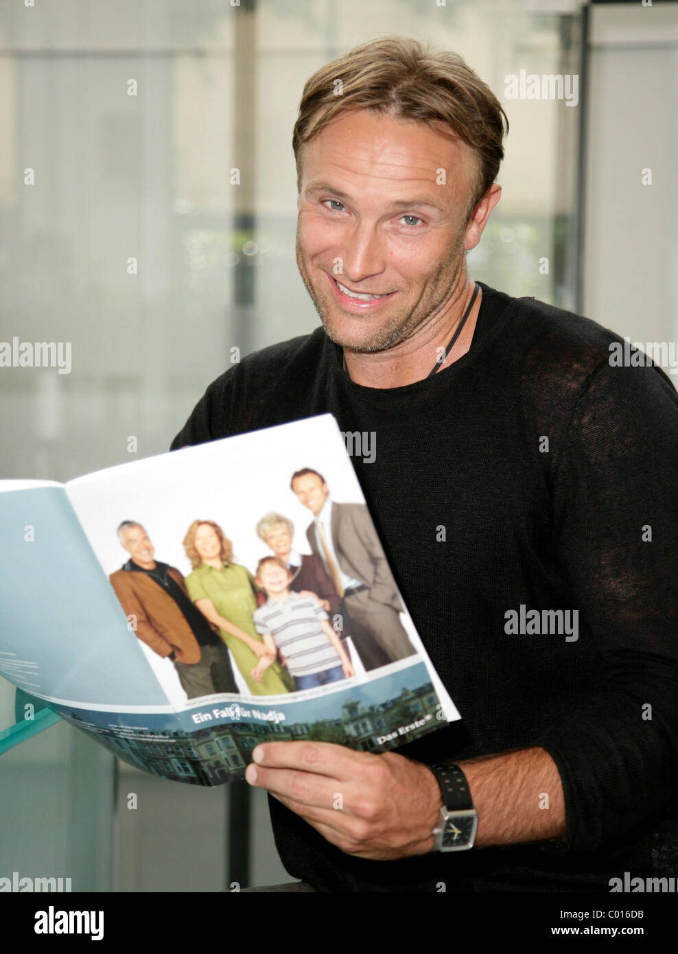 Bernhard Bettermann "Ein Fall fuer Nadja" - Photocall held at ARD ...