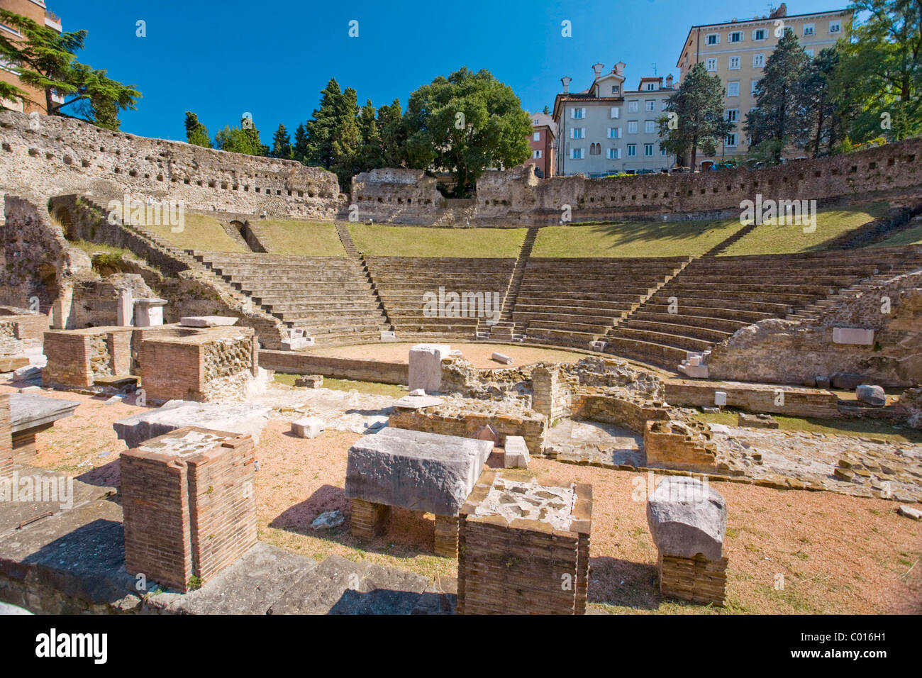 Amphitheatre, Triest, Italy, Europe Stock Photo - Alamy