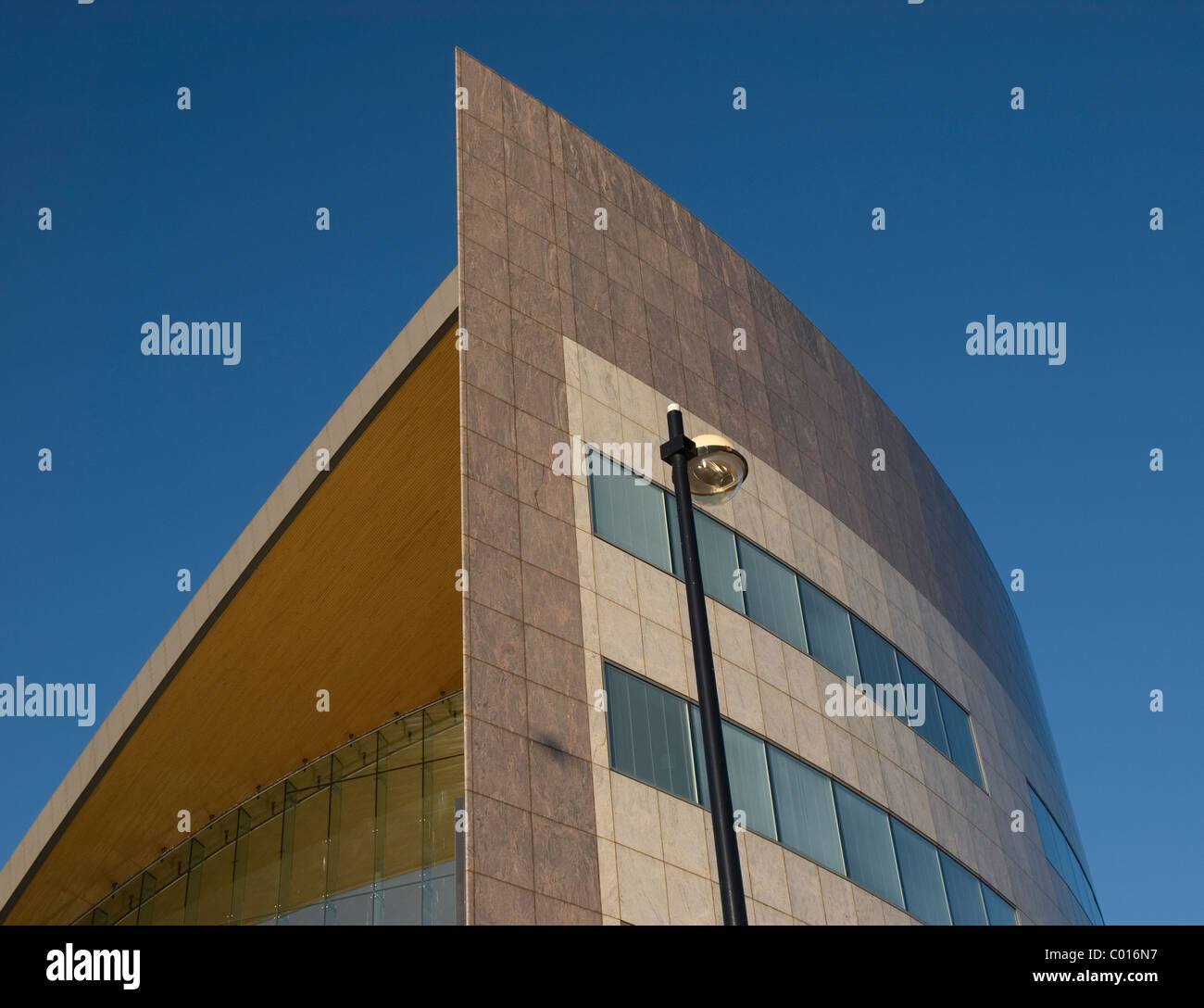 Office building architecture Cardiff Bay South Wales Stock Photo - Alamy