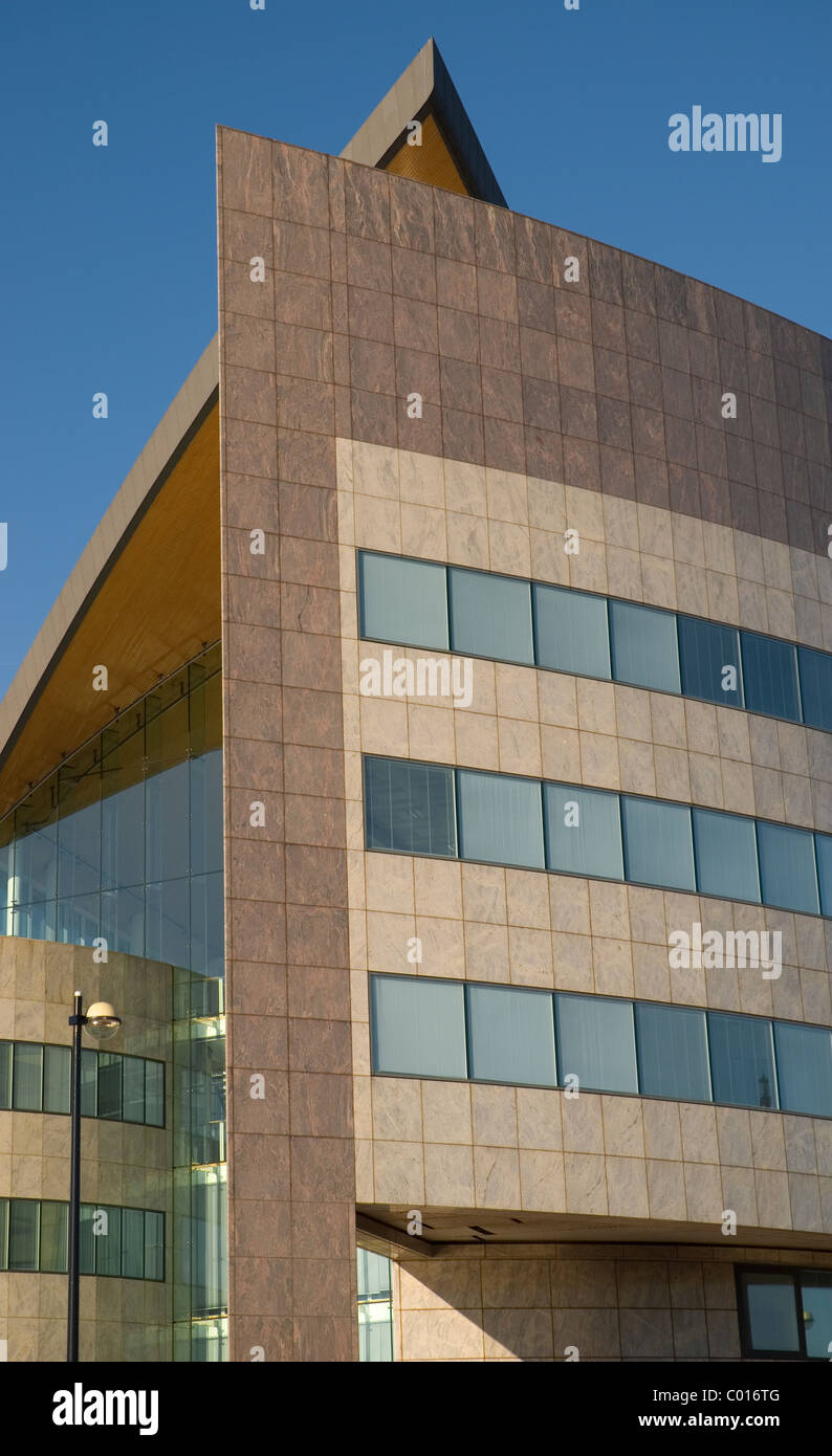 Office building architecture Cardiff Bay South Wales Stock Photo - Alamy