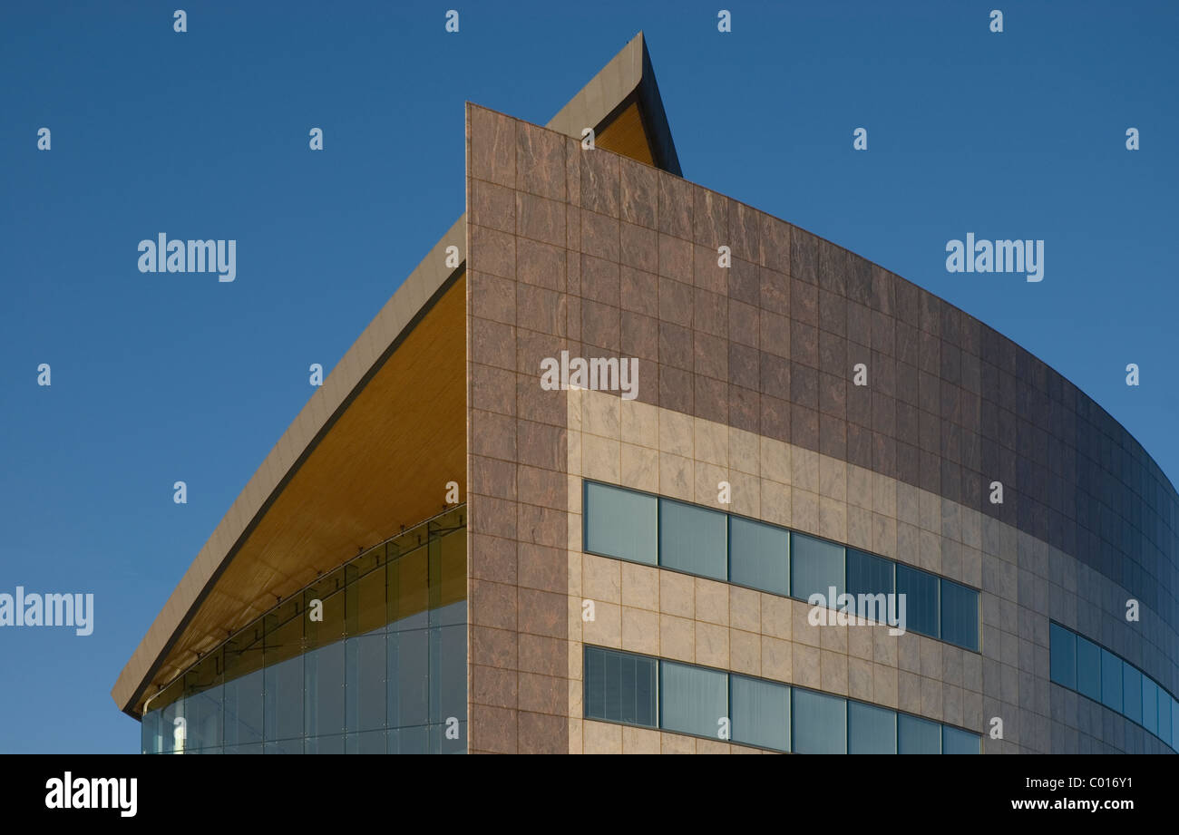 Office building architecture Cardiff Bay South Wales Stock Photo - Alamy
