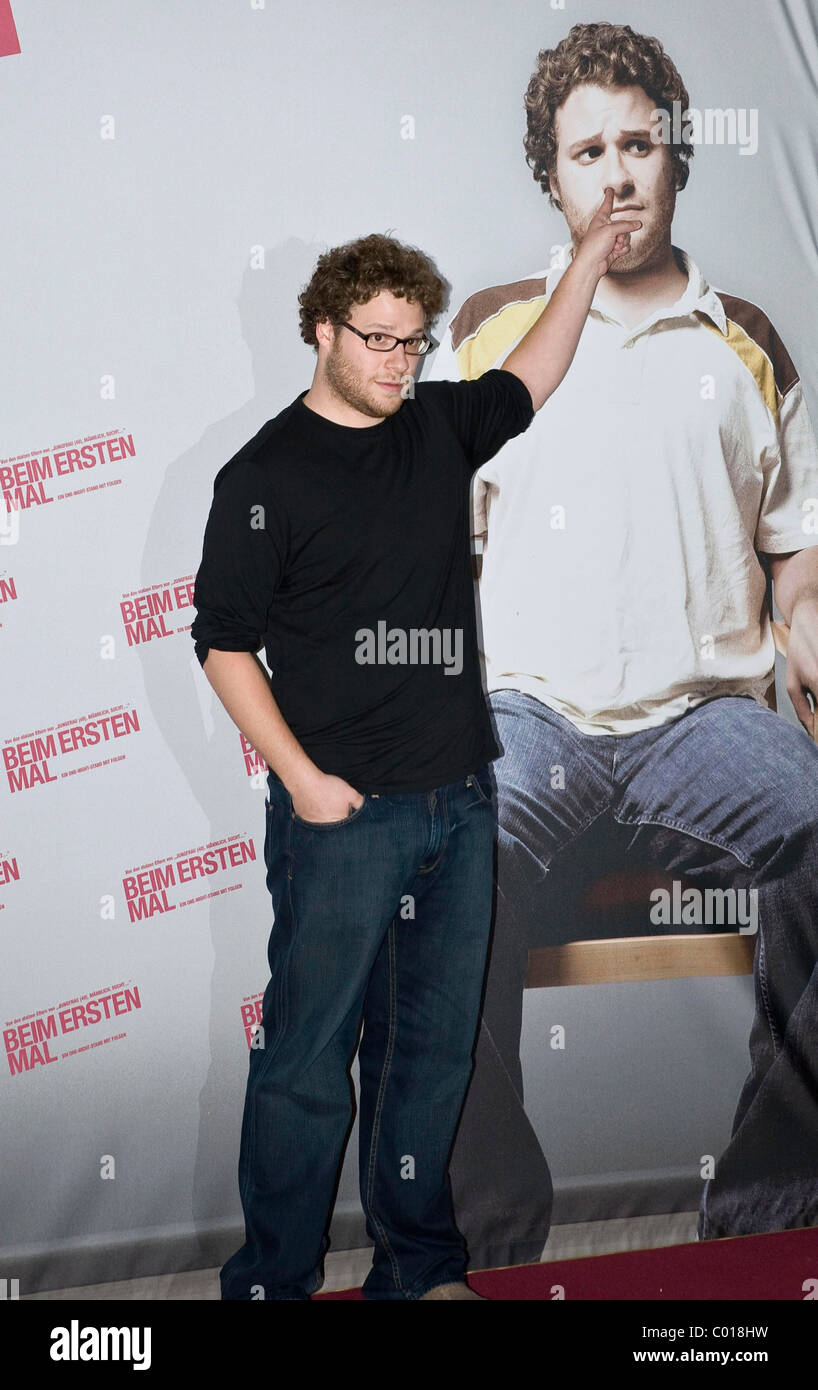 Seth Rogen Photocall for the film ' Knocked Up ' held at the Adlon ...