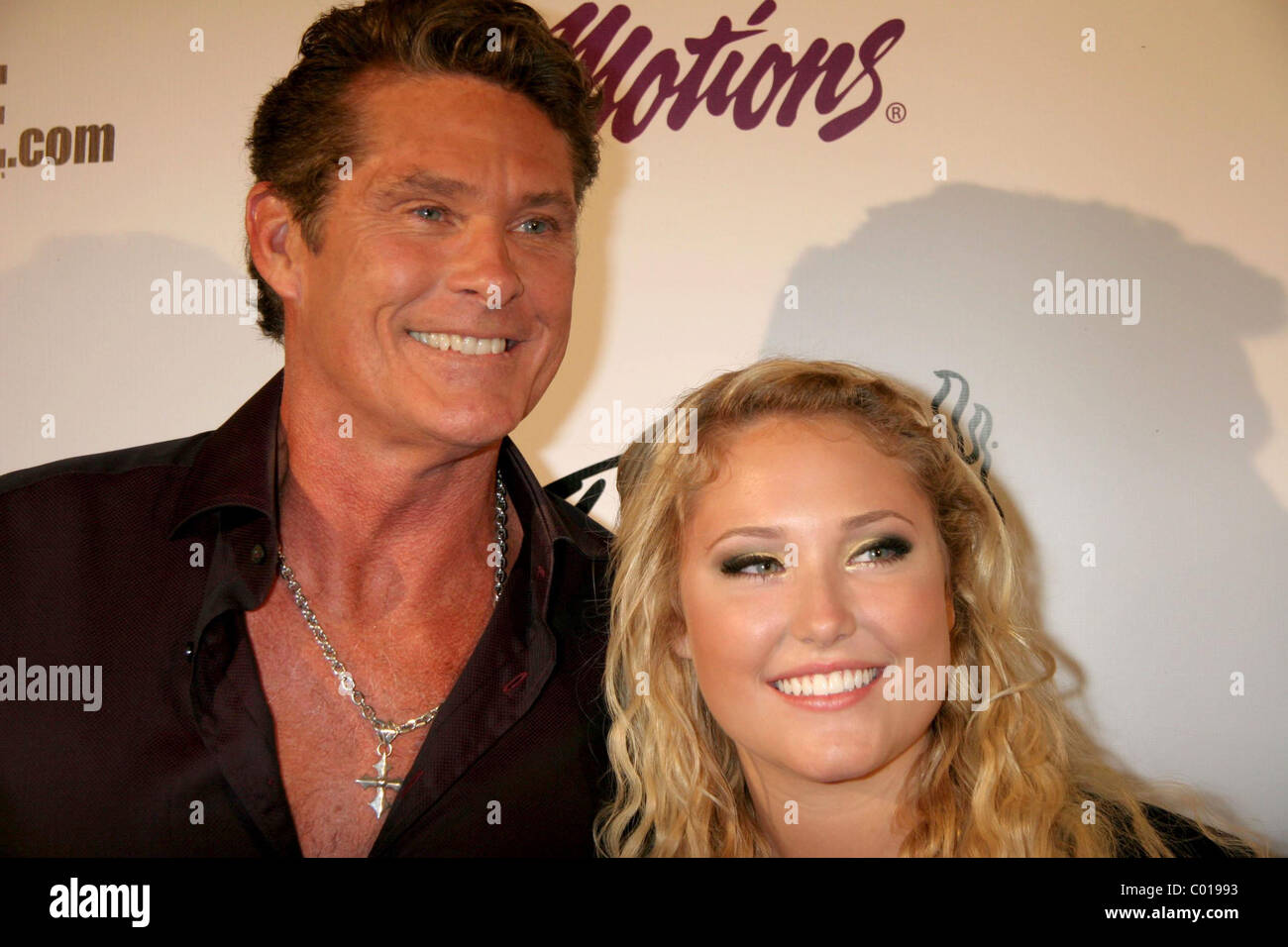 David Hasselhoff and daughter Hayley Hasselhoff Celebrity Catwalk For ...