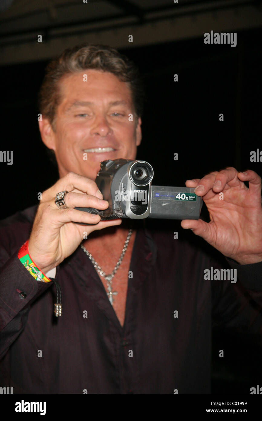 David Hasselhoff Celebrity Catwalk For Charity Fashion Show at The ...