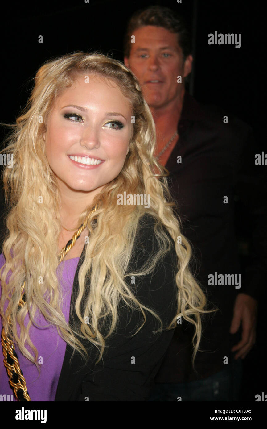 David Hasselhoff and daughter Hayley Hasselhoff Celebrity Catwalk For ...
