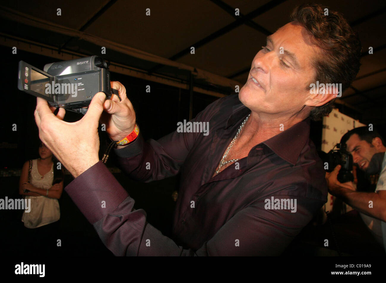David Hasselhoff Celebrity Catwalk For Charity Fashion Show at The ...