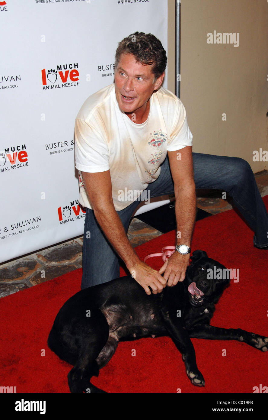 David Hasselhoff Party to celebrate the opening of Buster & Sullivan at ...