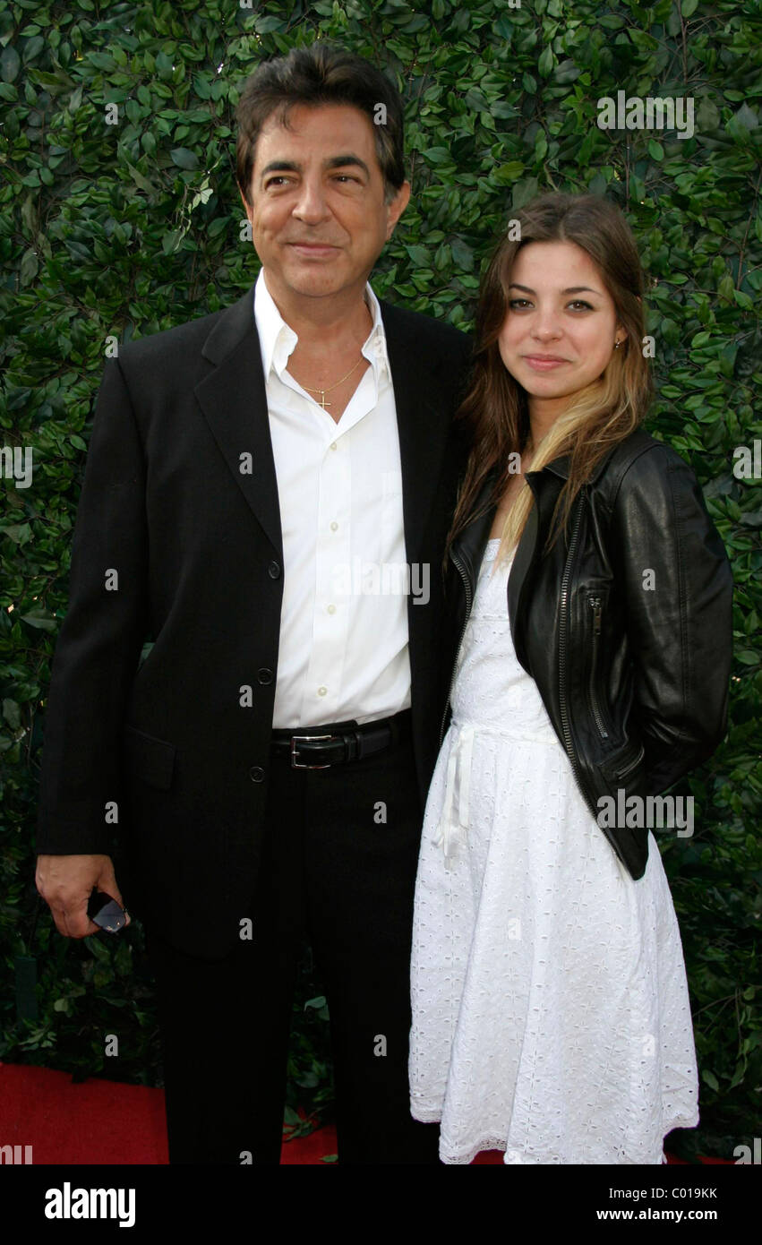 Joe Mantegna and daughter Gina Universal Media Studios Emmy Party at LG ...