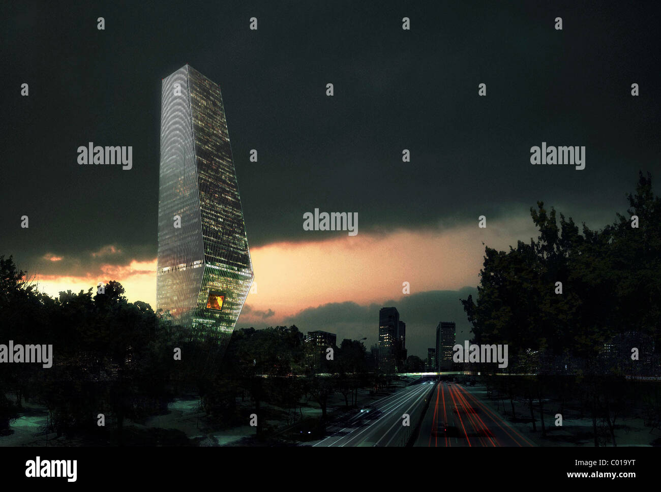 The Torre Bicentenario Building Mexico City will have a new tower that ...