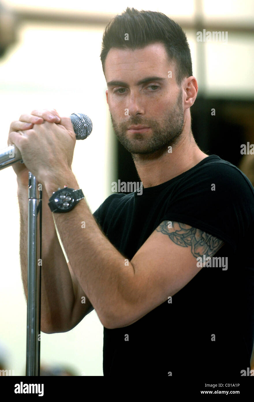 Adam Levine Maroon 5 Performing Live On NBC s The Today Show Toyota Adam Levine Maroon 5 Performing Live On NBC s The Today Show Toyota