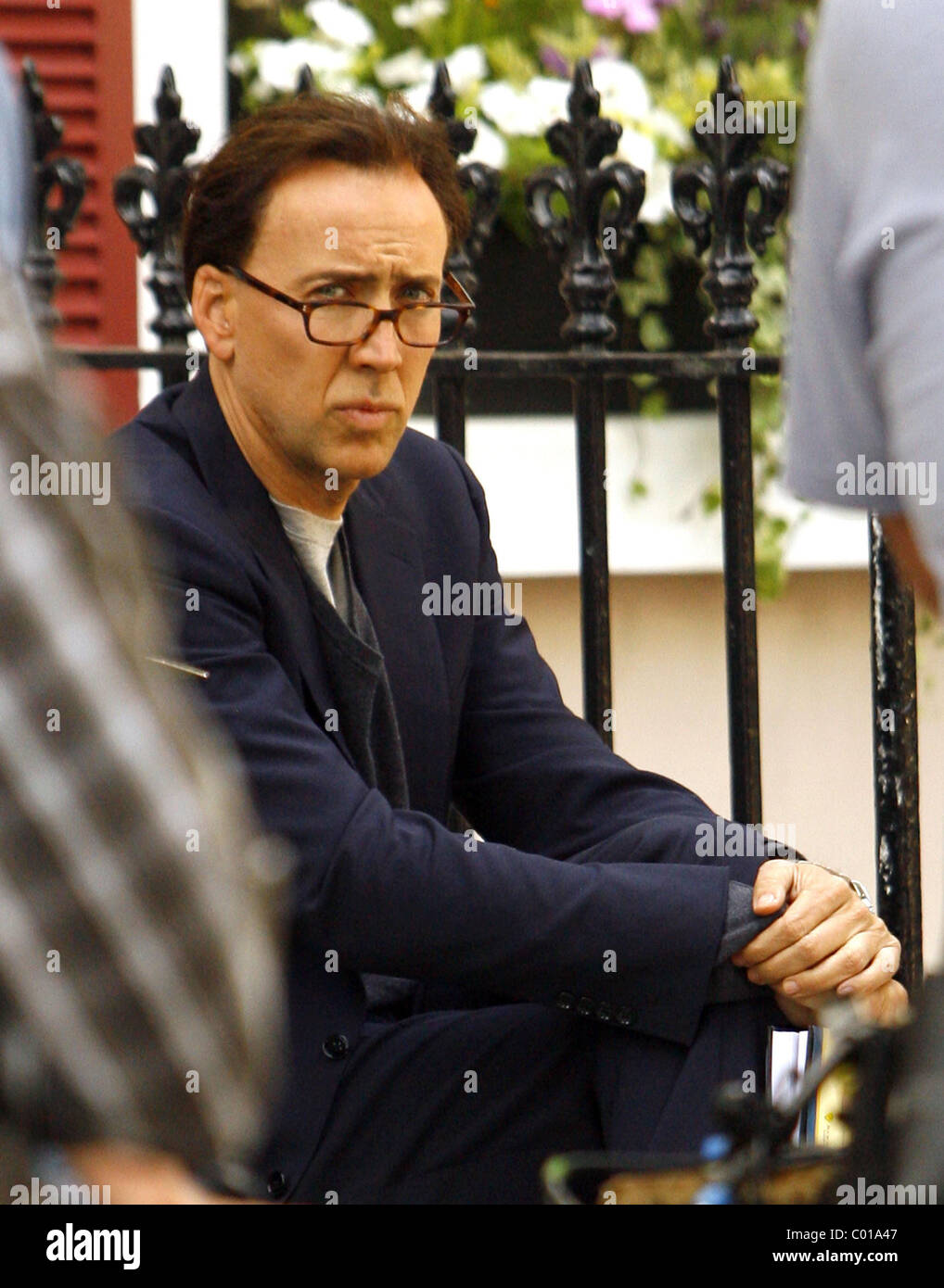 Nicolas cage filming on location hi-res stock photography and images ...