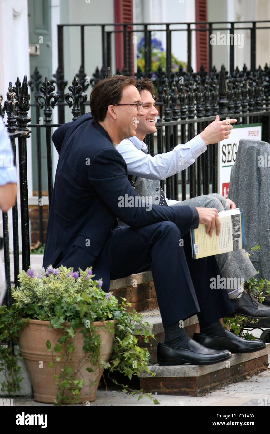 Nicolas Cage reading a book on set whilst on a break from filming on ...