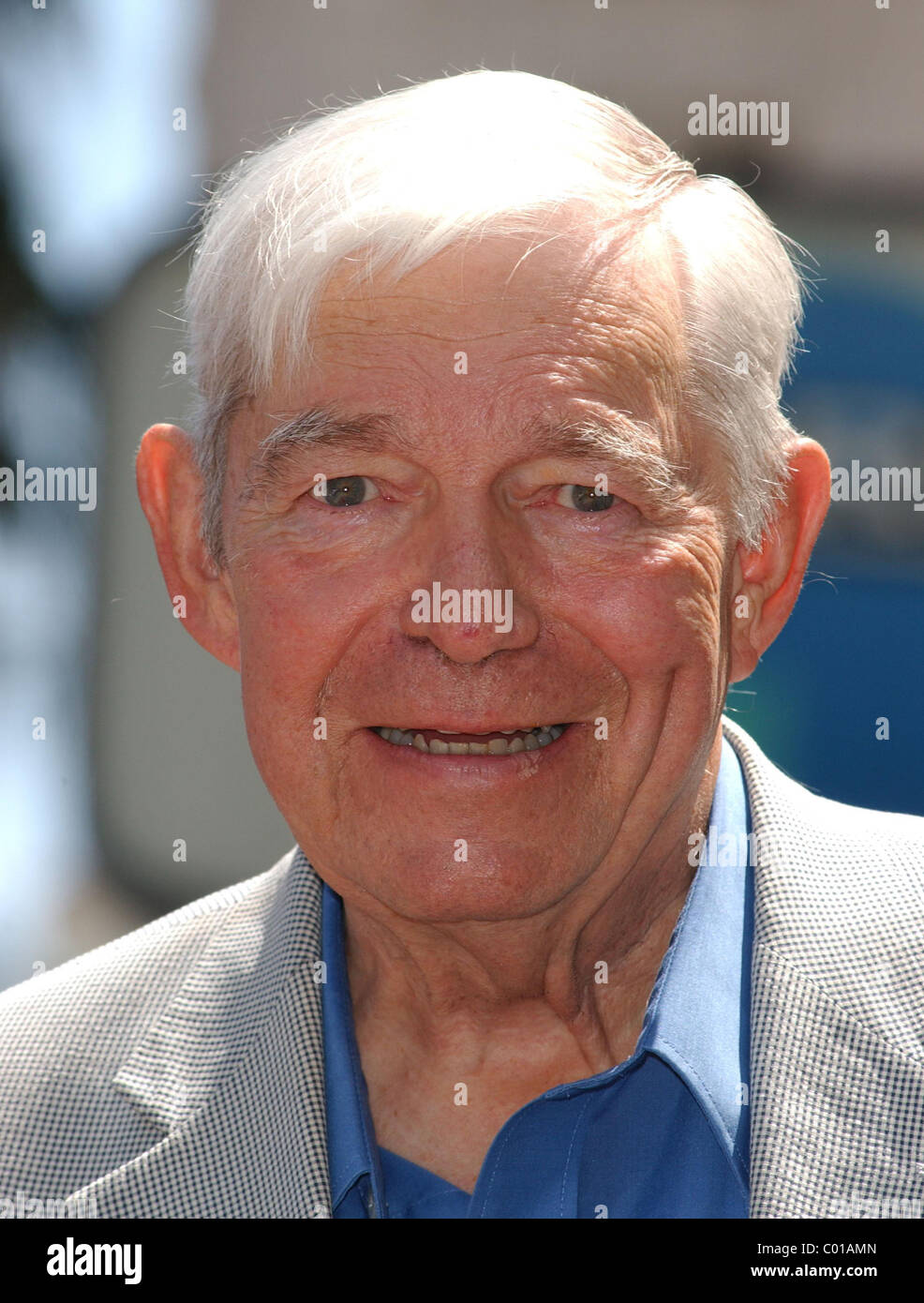 Charles Champlin receives a star on the Hollywood Walk of Fame ...