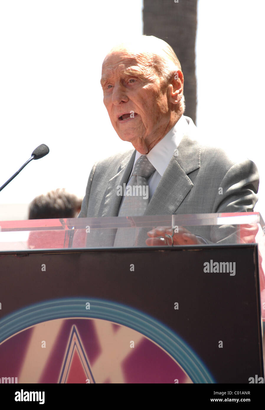 A.C. Lyles Charles Champlin is honored with the 2,344th Star on the ...