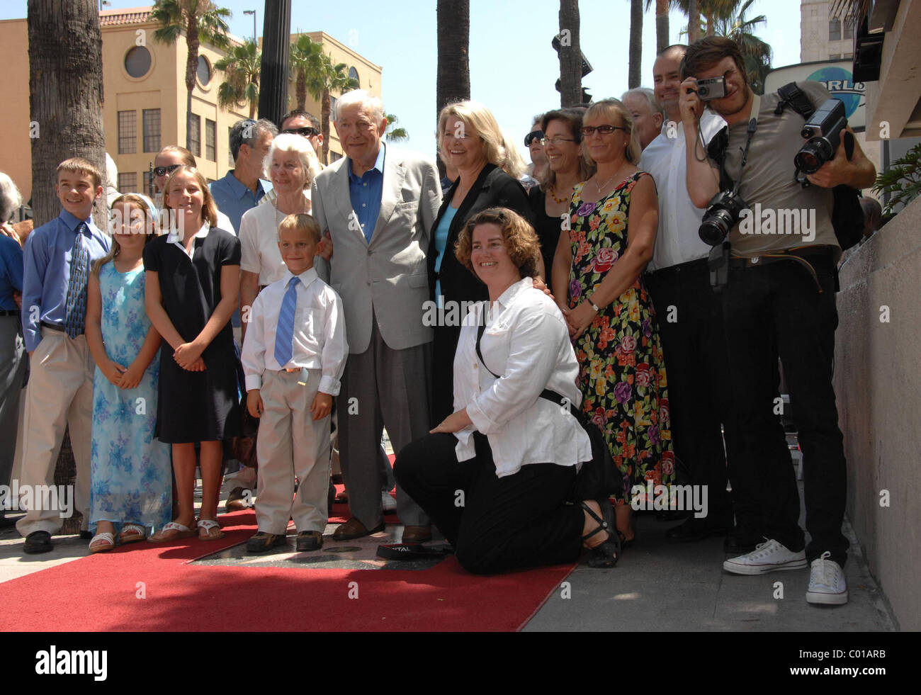 Charles Champlin and Family Charles Champlin is honored with the 2 ...